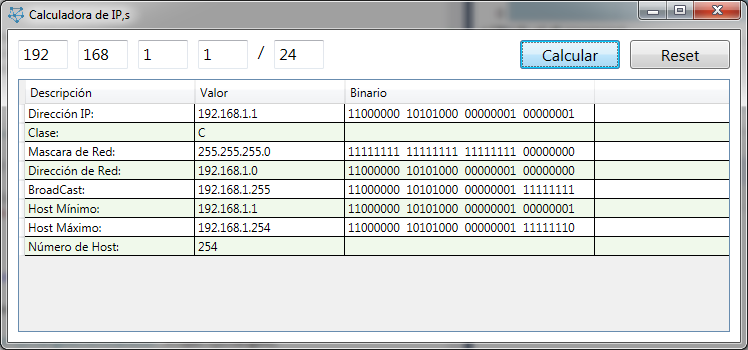 Calculadora IP – wakicode